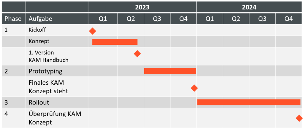 Key Account Management einführen